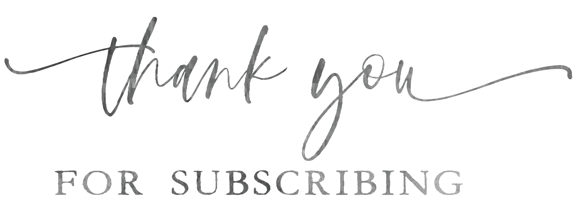 Thank you for subscribing - Pinecones and Acorns